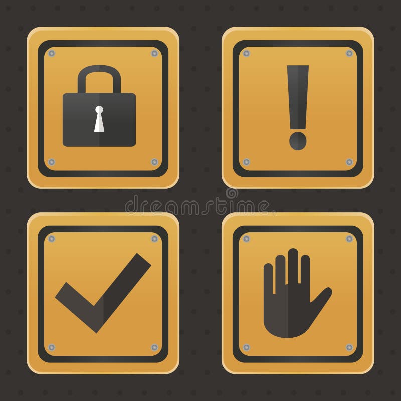 Under construction icons stock vector. Illustration of group - 61510928