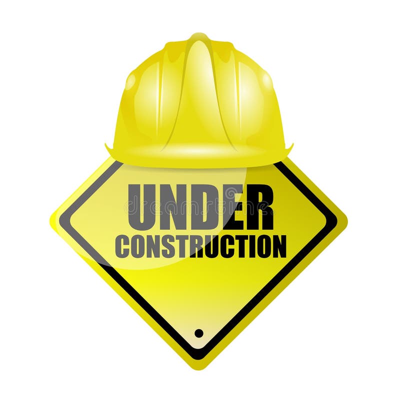 Under construction stock image. Illustration of construction - 18618639