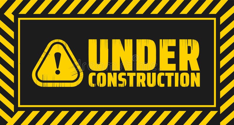Construction Sign Stripes Stock Illustrations – 5,100 Construction Sign ...
