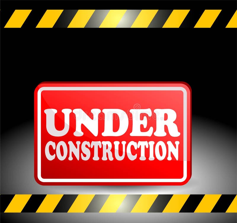 Under Construction or Maintenance Service and Progress Stock Vector ...