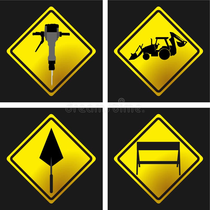 Under construction stock illustration. Illustration of abstract - 54451517