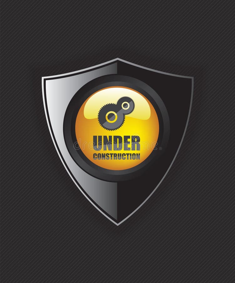 Construction Shields Stock Illustrations – 335 Construction Shields ...