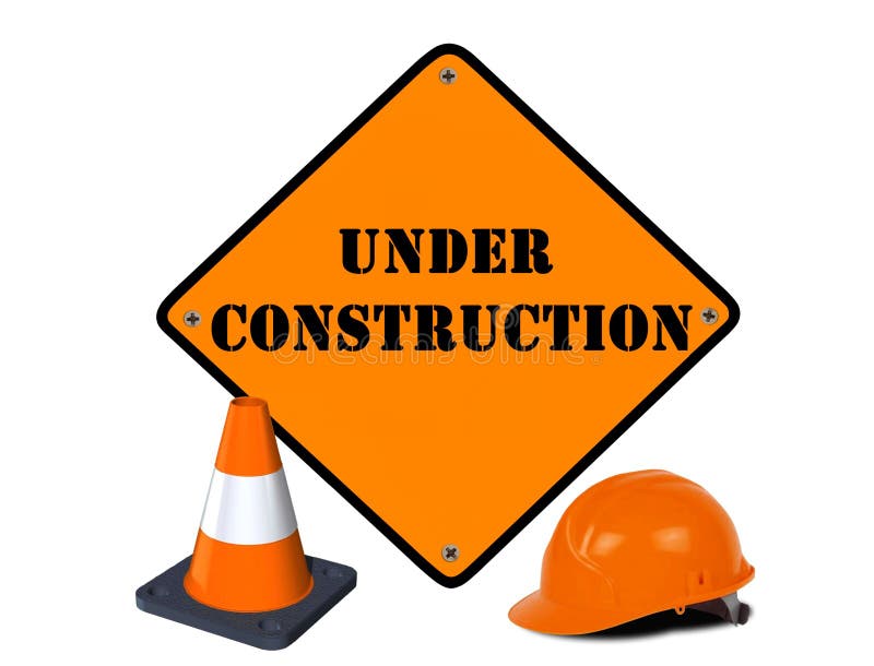 Under construction stock photo. Image of planning, occupation - 14933340