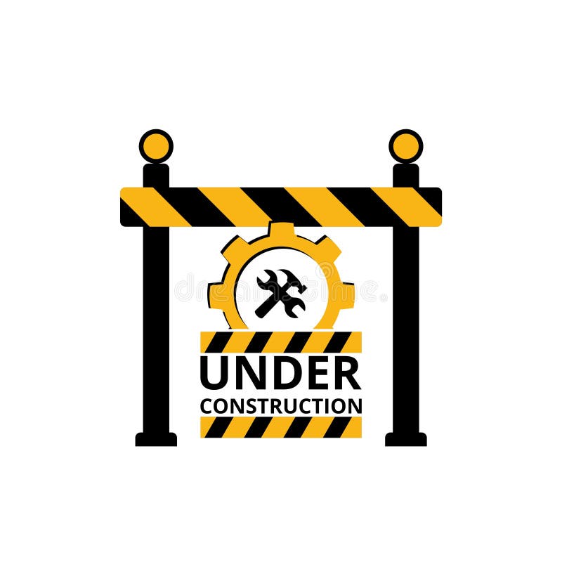 Under Construction Logo Stock Illustrations – 2,508 Under Construction ...