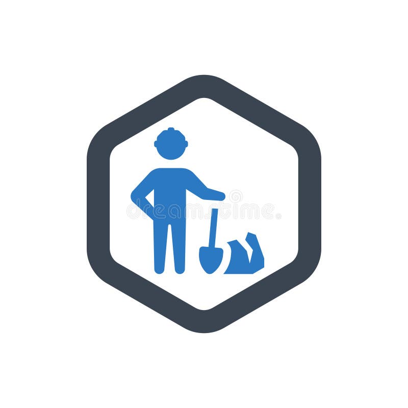 Under Construction Sign Icon Stock Vector - Illustration of icon ...