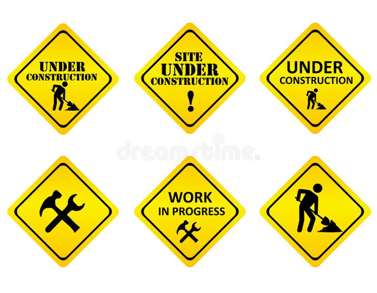 Under Construction Logo Stock Illustrations – 3,233 Under Construction ...
