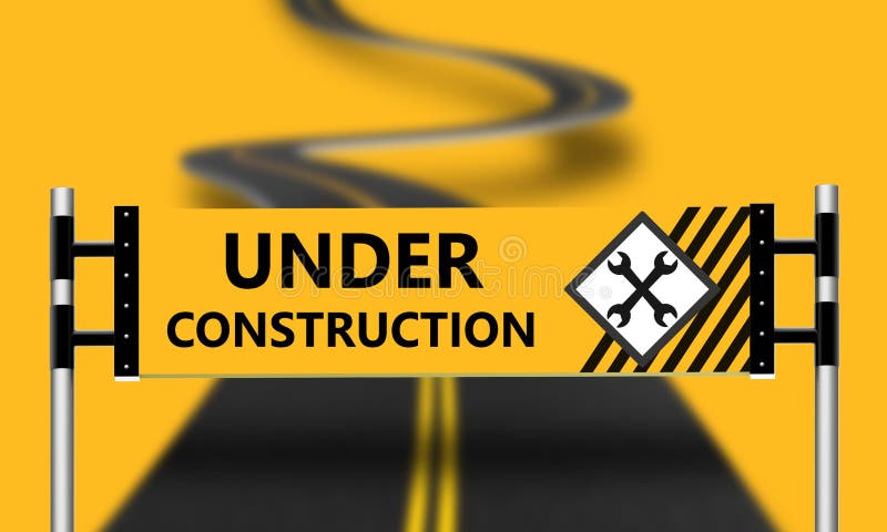 Under construction symbol stock illustration. Illustration of security ...