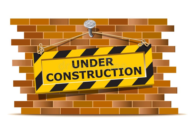 Under Construction Signs Set Stock Vector - Illustration of ...