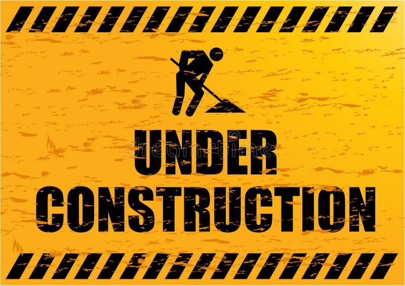 Under construction stock illustration. Illustration of pages - 50456176