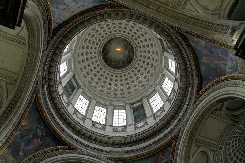 Pantheon cupola, Rome stock photo. Image of detail, building - 24108908