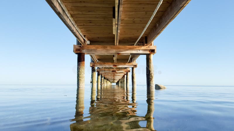Under the Dock stock image. Image of shell, coloured - 43179025