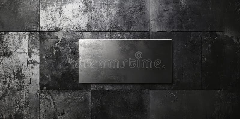 Under Gentle Lighting in an Industrial Environment, a Reflective Metal ...