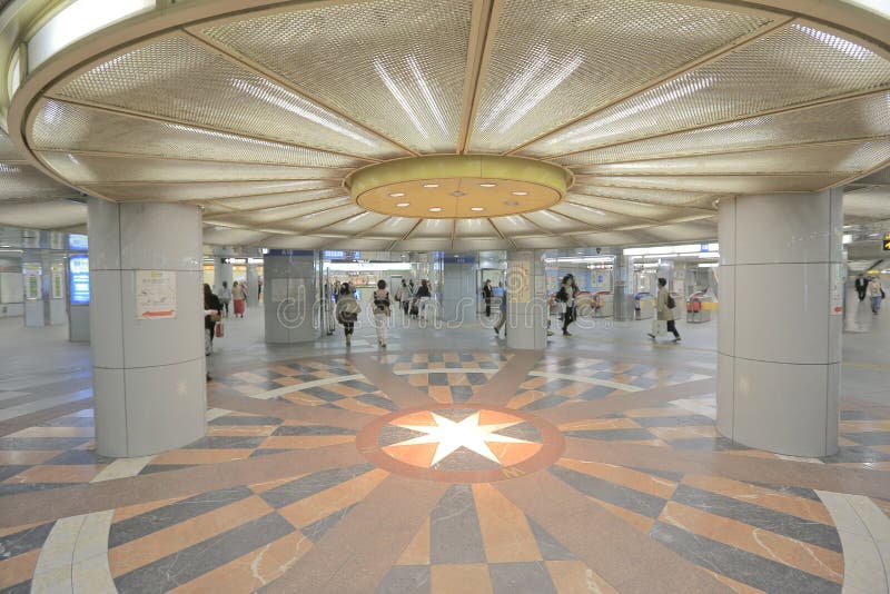 The Under Ground Shopping Mall April 2014 Editorial Stock Image - Image ...