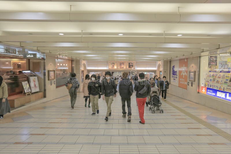 The Under Ground Shopping Mall April 2014 Editorial Image - Image of ...