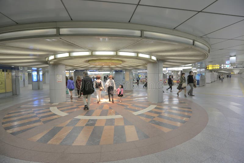 The Under Ground Shopping Mall April 2014 Editorial Stock Image - Image ...