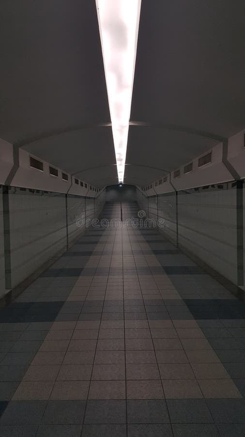 Under ground walk way stock photo. Image of passage, empty - 55408448