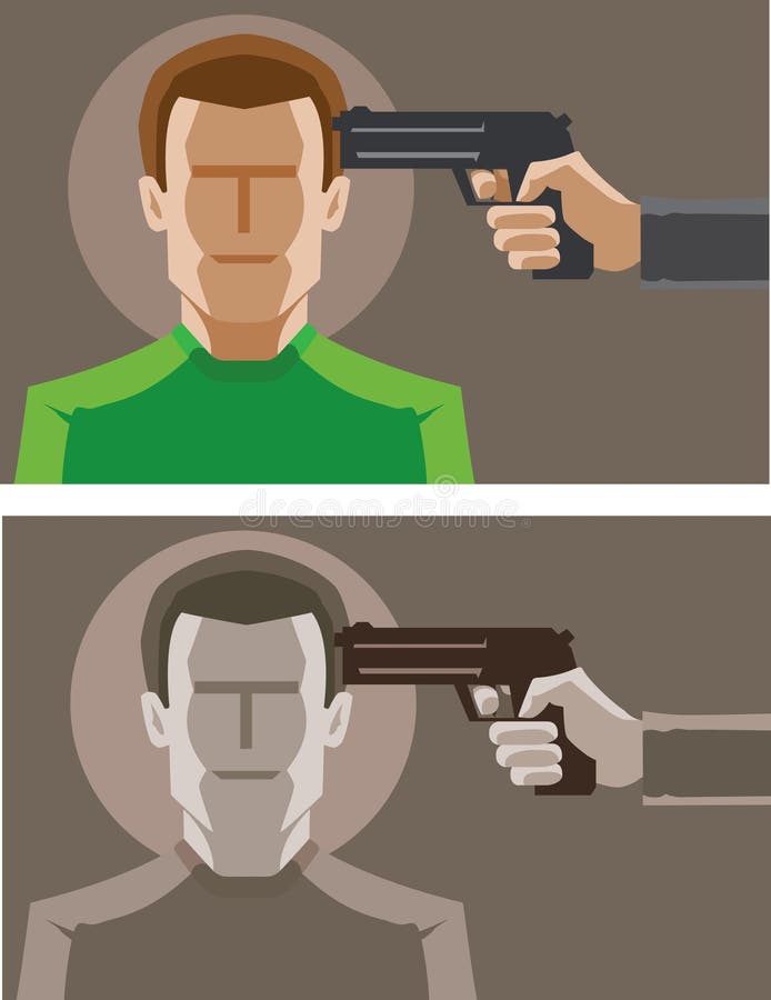 Execution Gun Stock Illustrations – 68 Execution Gun Stock ...