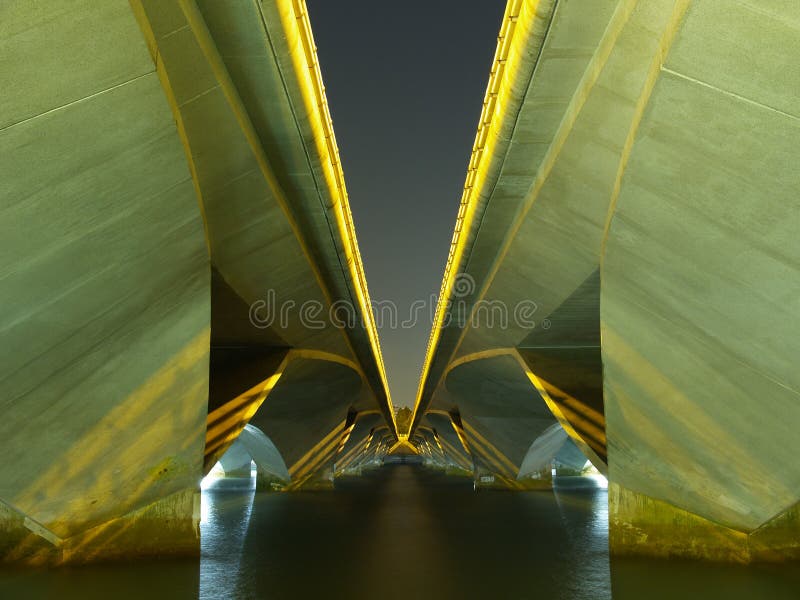 Under the Highway bridge stock photo. Image of design - 1011166