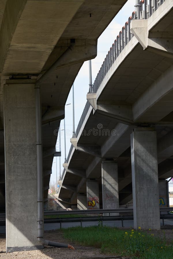 A Day Under highway stock photo. Image of highway, freeway - 182625818