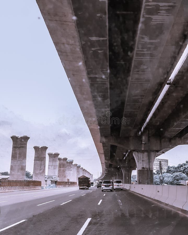 Underpass View editorial photography. Image of java - 223299107
