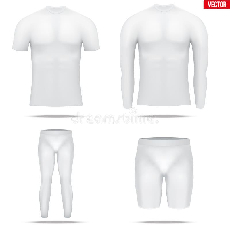 Under Layer Compression Shirt with Long Sleeve of Thermo Fabric Stock ...