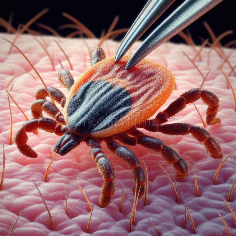 Microscopic Parasites Seen Under Electronic Microscope Stock ...