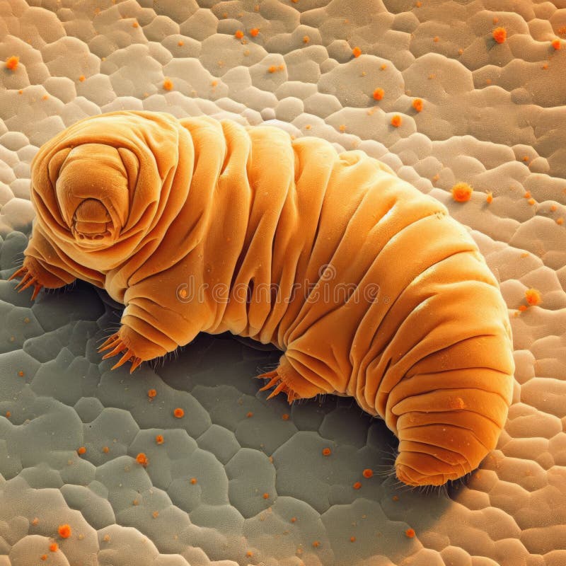 Microscopic Parasites Seen Under Electronic Microscope Stock ...