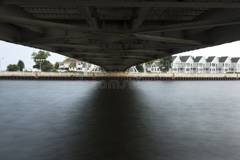 Under Lift Bridge stock photo. Image of architecture - 26517262