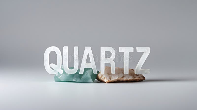 Polished Quartz Rocks with Textured Details and Quartz Highlighted ...