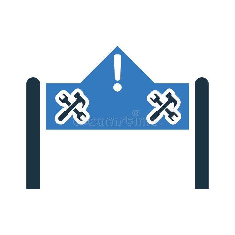 Under, Maintenance, Repair Icon. Simple Editable Vector Graphics Stock ...
