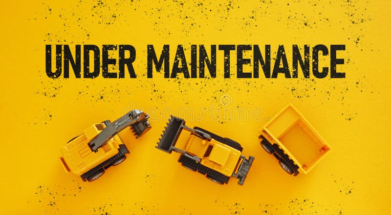 651 Under Maintenance Banner Stock Photos - Free & Royalty-Free Stock ...