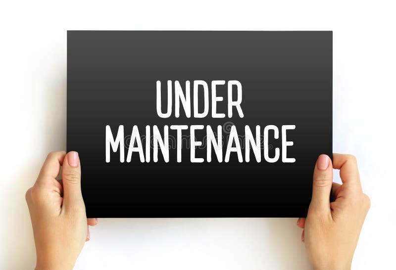 349 Website Under Maintenance Photos - Free & Royalty-Free Stock Photos ...