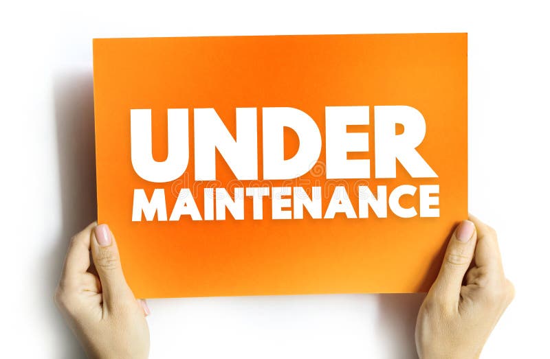388 Website Under Maintenance Stock Photos - Free & Royalty-Free Stock ...