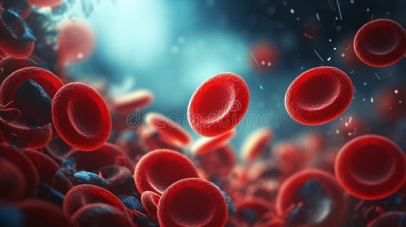 Under the Microscope- Platelets Stock Image - Image of processes, body ...