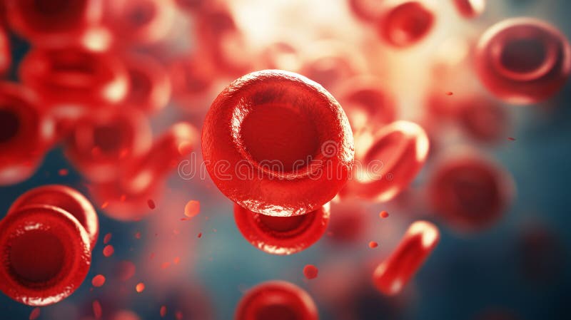 Under the Microscope- Platelets Stock Photo - Image of organism ...