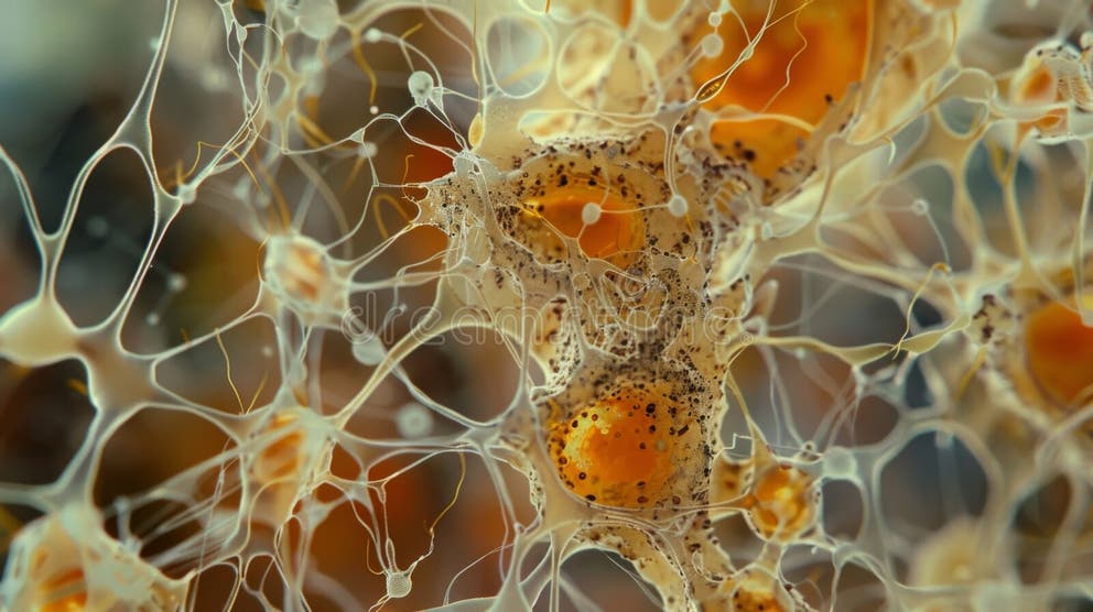 Under a Microscope the Surface of a Rotting Fruit Reveals a Complex ...