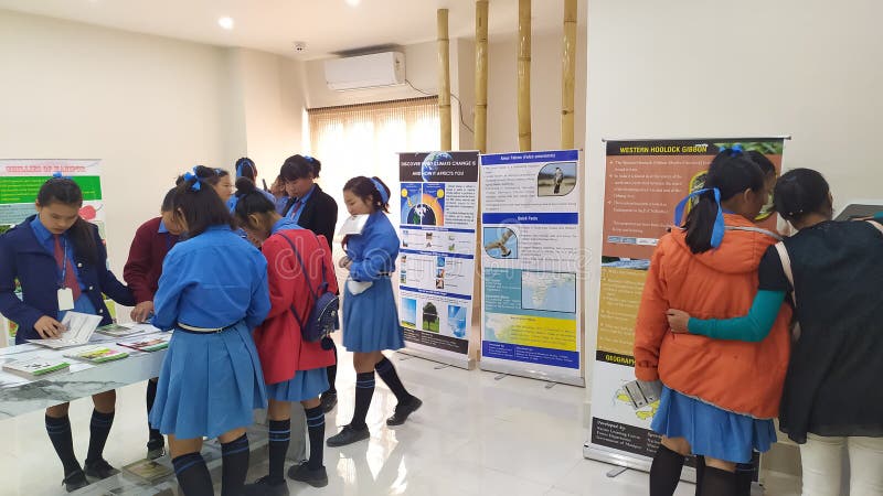 Under Nature Awareness Programme , Students Searching and Learning ...