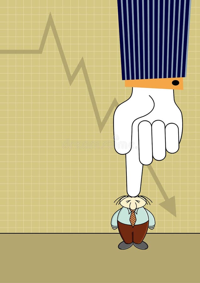 Under pressure stock vector. Illustration of pressure - 3742254