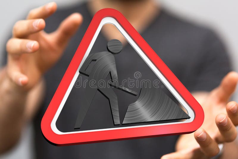 Man With A Business Process Outsourcing Written On A Black Circle In ...