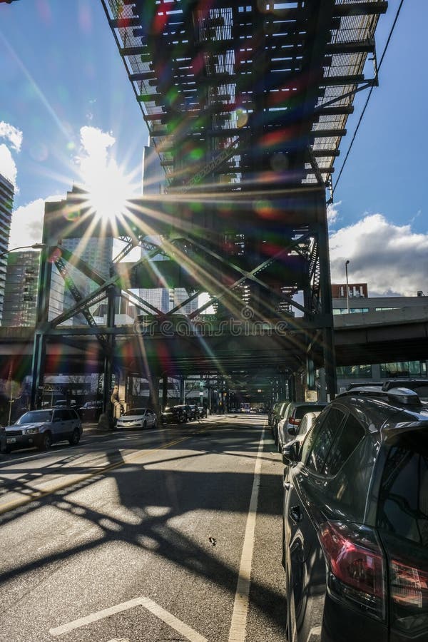 Under the railways stock image. Image of queens, abstract - 203632115