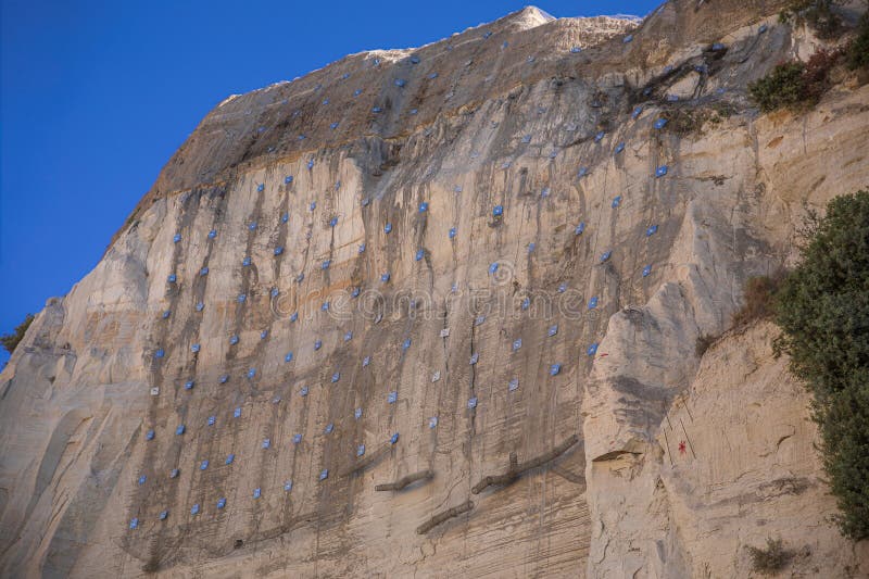 UNDER RECONSTRUCTION the Natural Origin Limestone Wall of the CORINTH ...
