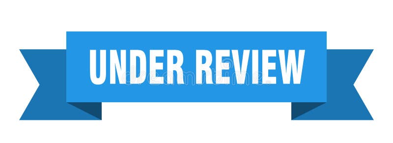 Under Review Sign. Under Review Circular Band Label. Under Review ...