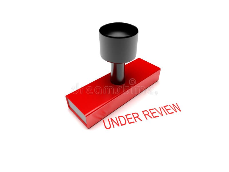 Under review folder icon stock illustration. Illustration of isolated ...
