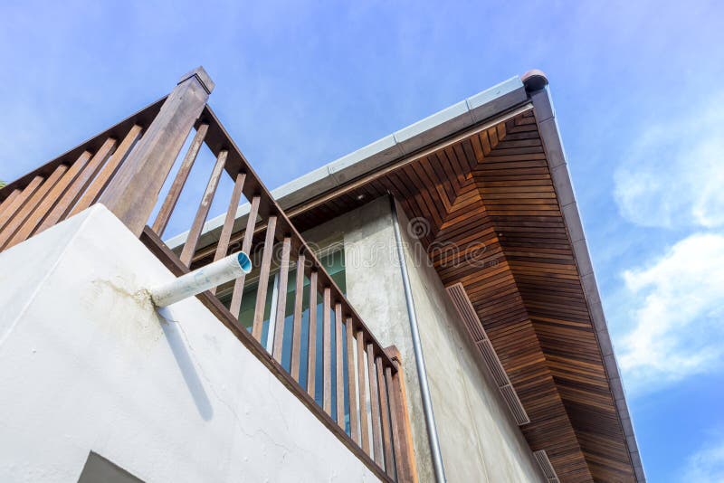 Under the roof design stock image. Image of building - 77652007