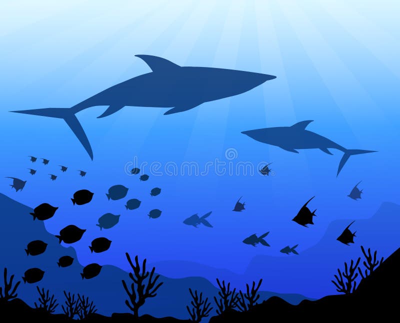 Under the Sea & Ocean-Vector Stock Vector - Illustration of water ...