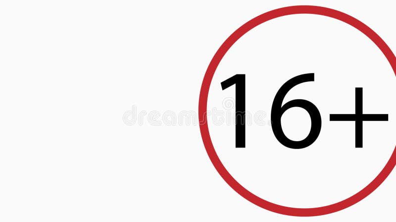 Round Warning Sign with Biological Hazard. Bright Yellow Animation with ...