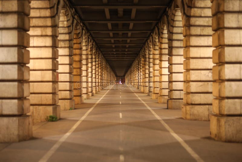 Under a Stone Bridge in Paris Stock Photo - Image of bridge, view ...