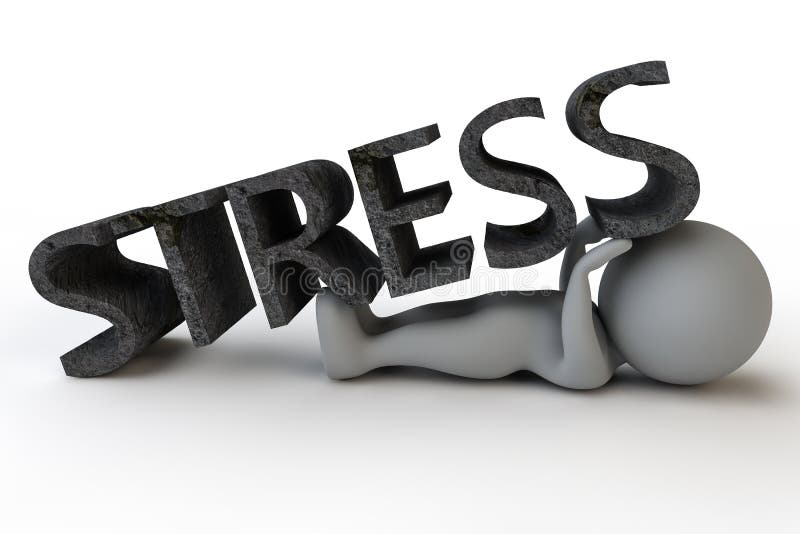 Under Stress stock illustration. Illustration of object - 27883644