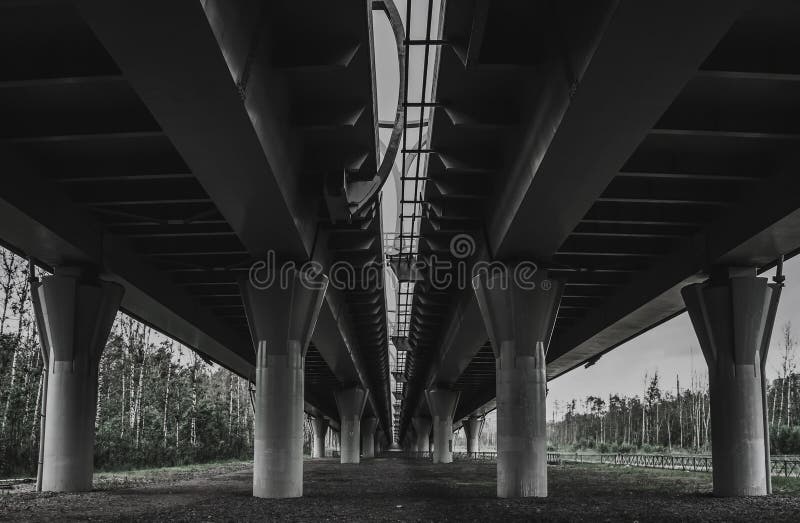 Under a Sweep High-speed Diameter. Stock Photo - Image of industrial ...
