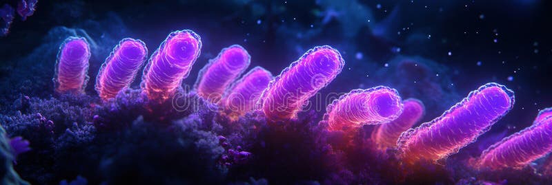 Glowing Bacteria Illuminate Underwater Landscape in Vibrant Hues during ...